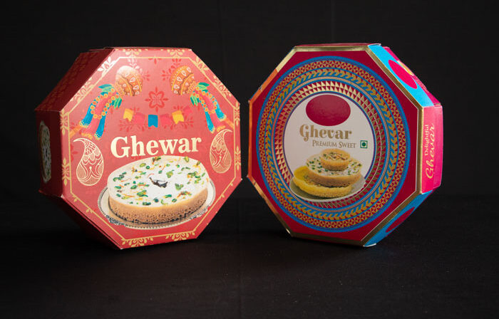 Ghevar Box - Navyugpackaging